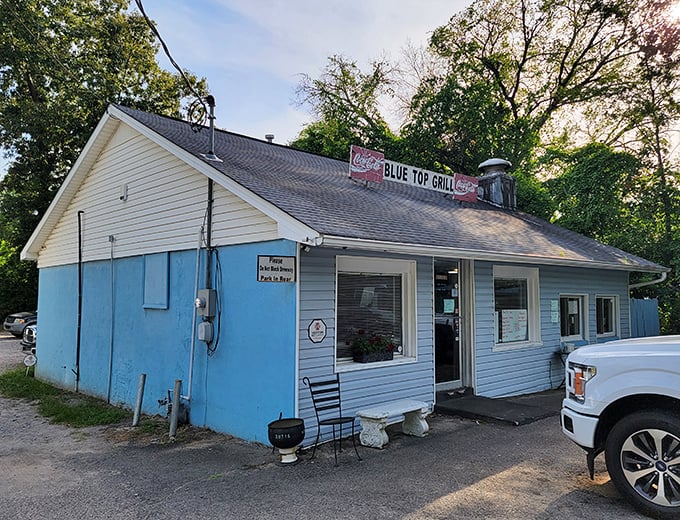 Blue Top Grill (Graniteville): The blue paint isn't just a name—it's a signal that you've found a true-blue burger joint worth every mile of the drive.