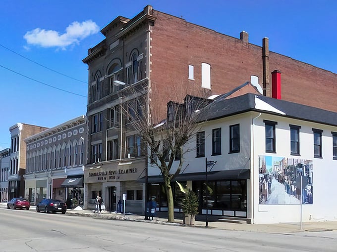 Vintage storefronts in Connersville house businesses where prices seem frozen in time. Your Social Security check buys more in this charming, budget-friendly community.