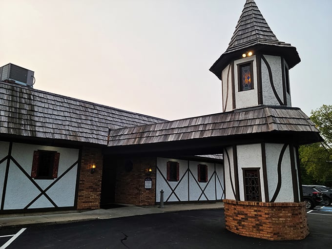 Winter can't dim the charm of Dorf Haus, where the snow outside only makes the sauerbraten inside taste that much better.
