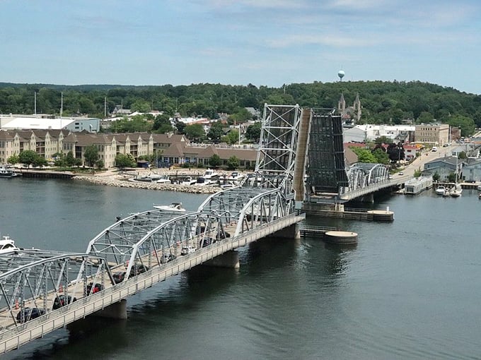 That historic Sturgeon Bay bridge opens more times than a refrigerator door during Thanksgiving dinner prep.