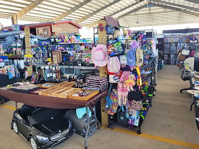 Treasures from someone else's trunk! Traders Village turns one person's castoffs into another's perfect find.