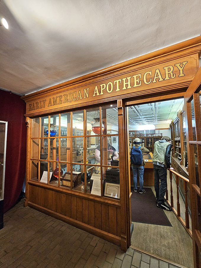 Step into the Early American Apothecary, where "medicine" once contained ingredients that would make today's FDA inspectors faint on the spot.