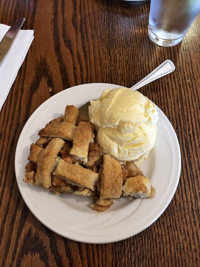 That golden crust holds secrets darker and sweeter than any summer romance – pure pie perfection awaits.