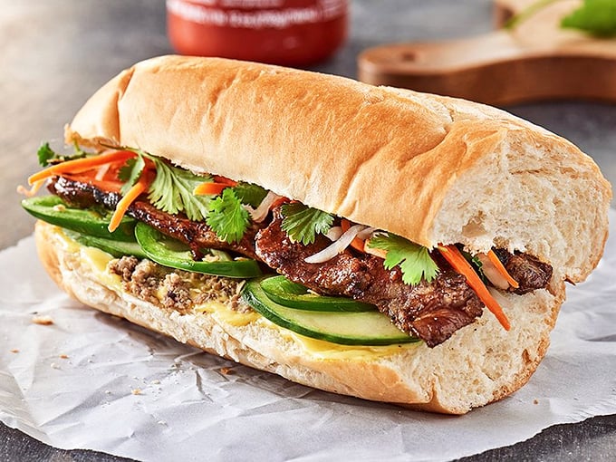 While not from Superior's menu, this bánh mì represents the kind of sandwich craftsmanship that sandwich aficionados travel miles to experience.