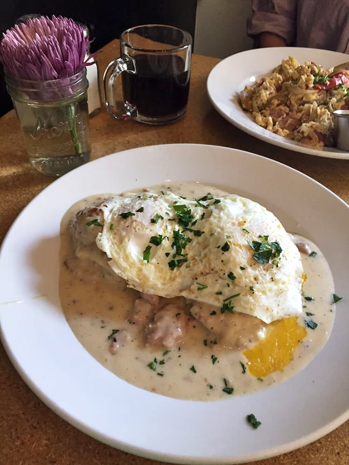 This isn't just any eggs and sausage—it's a masterclass in how breakfast can transcend the ordinary when someone really cares.