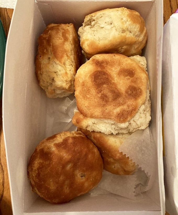 Biscuits so perfectly golden they belong in Fort Knox. These buttery pillows of happiness are worth every delicious carb.