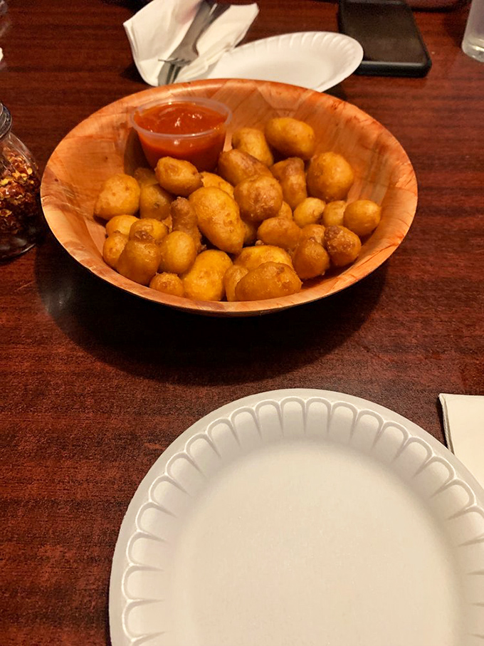 Golden cheese curds that squeak between your teeth—the Midwest's answer to mozzarella sticks and possibly the perfect beer companion.