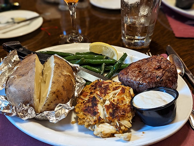 Golden crab cakes that prove sometimes the best treasures come from unexpected places in landlocked Pennsylvania.