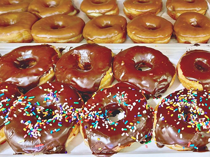 Donut worry, be happy! These glazed beauties aren't just fried dough—they're rings of joy waiting to turn your coffee break into a celebration.