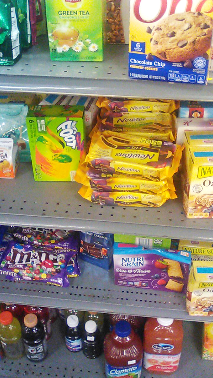 Even your pantry can benefit from thrift store magic—brand-name cookies and snacks at prices that make grocery store checkout lanes seem downright predatory.