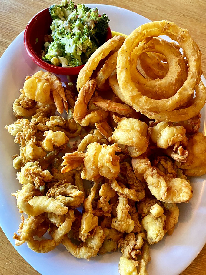 Fried seafood perfection isn't just about the crunch—it's about that magical moment when golden exterior gives way to tender, succulent treasures from the sea.
