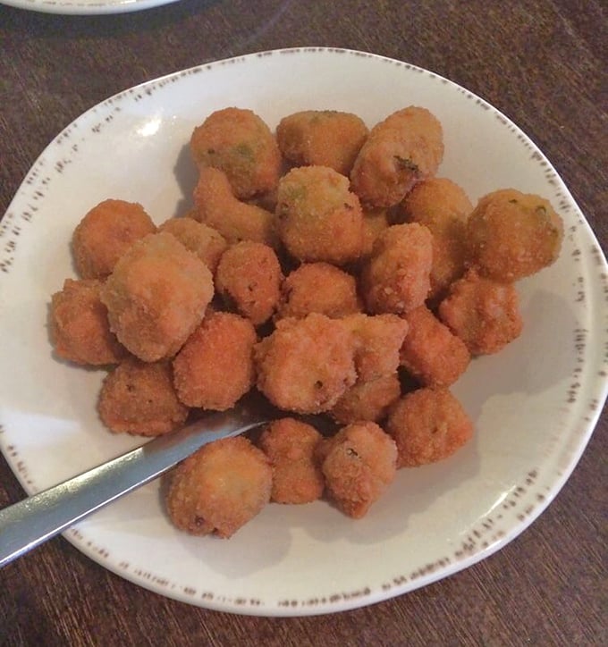 These golden nuggets of fried okra could convert even the most stubborn okra skeptics. Crispy outside, tender inside – Southern perfection.