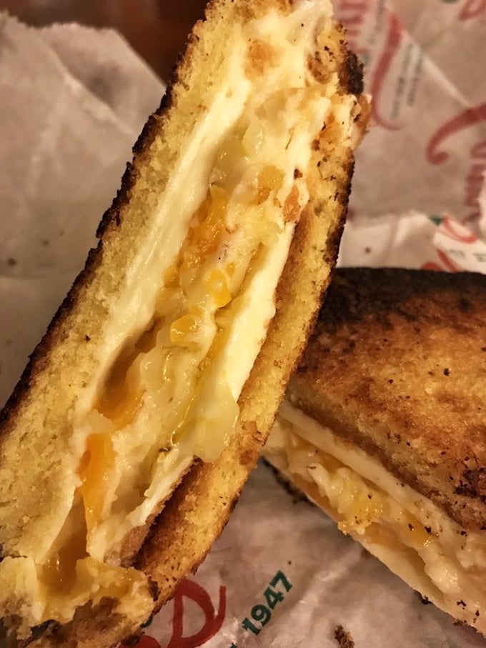 The grilled cheese at Campo's isn't just comfort food – it's a masterclass in melty perfection. Childhood memories with an adult upgrade.