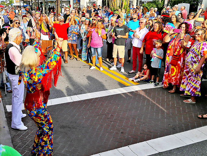 Hippie Fest brings the community together in a kaleidoscope of color and music—proof that Tarpon Springs knows how to throw a party with flair.