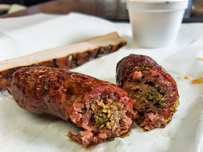 Slice into this jalapeño sausage and witness the perfect marriage of snap, juice, and spice. Poetry in casing form.