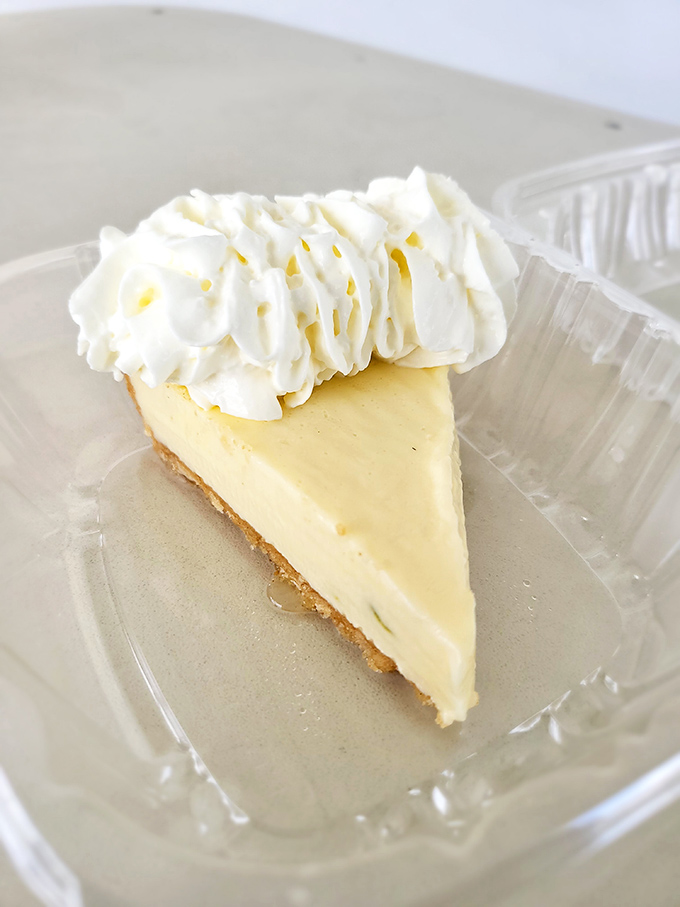 Key lime pie that strikes the perfect balance between sweet and tart—just like the best Florida vacations.