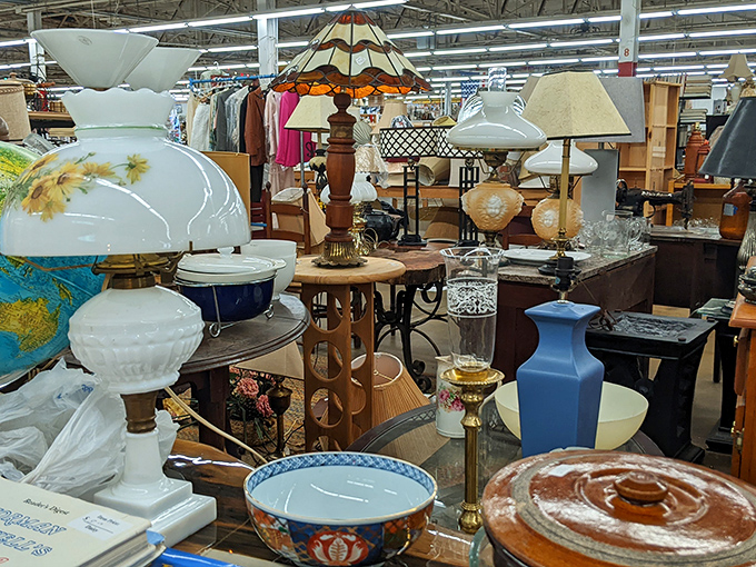 Lamp heaven or lighting purgatory? Either way, these illuminating treasures could brighten corners of homes that big box stores can't touch.