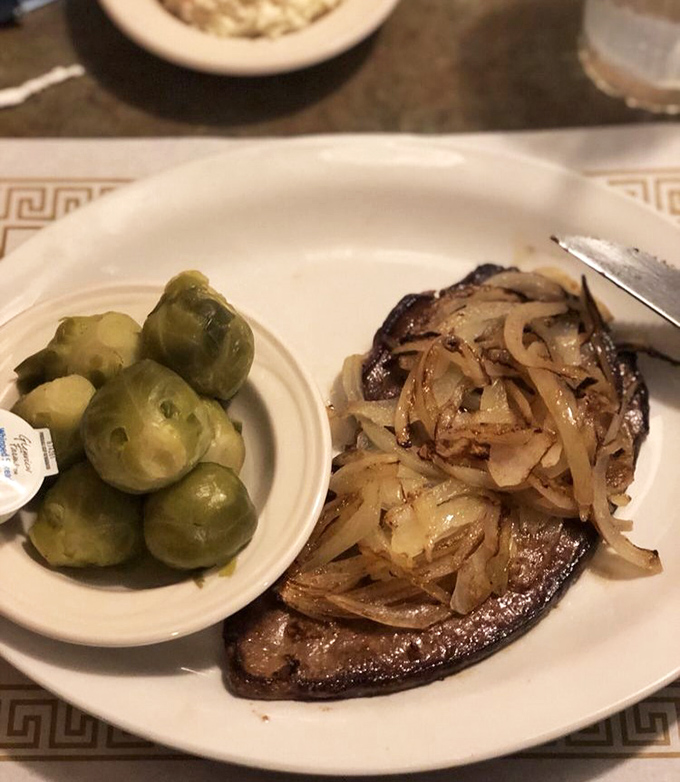 Liver and onions—the dish that separates the culinary adventurers from the tourists. Perfectly caramelized onions transform this classic into something transcendent.