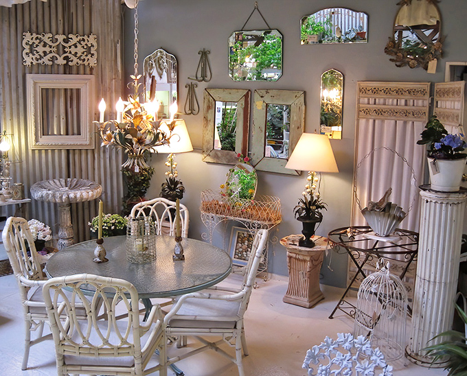 Mid-century furniture arrangements invite you to imagine hosting dinner parties with Don Draper-level sophistication.
