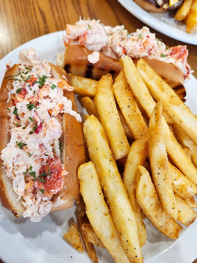 The legendary lobster roll—chunks of sweet meat nestled in a buttery vessel—proves Pennsylvania can do seafood that would make Maine proud.