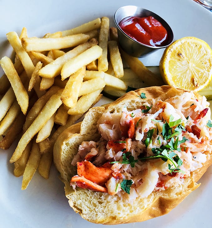 The lobster roll—where sweet, tender chunks of lobster meat meet buttery perfection. Diet plans, consider yourselves postponed.