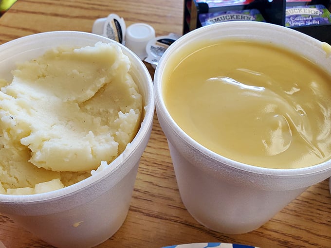 Mashed potatoes with personality and gravy with gravitas – comfort food that doesn't just fill your stomach but soothes your soul.