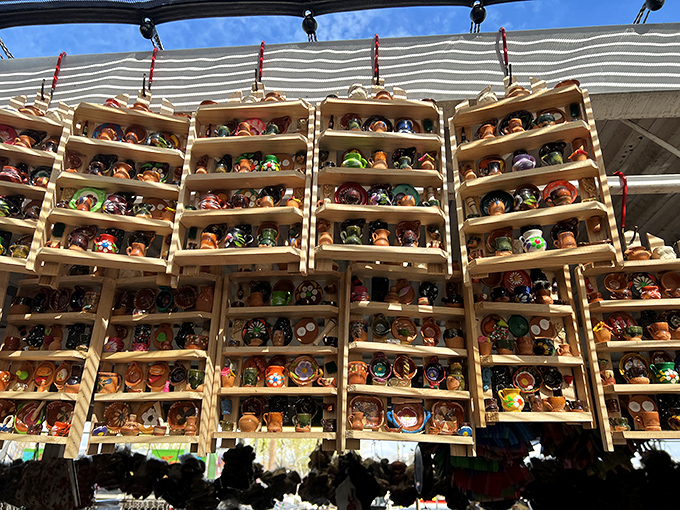 Tiny pots of possibility! Each miniature creation tells a story of craftsmanship that's survived generations of mass production.