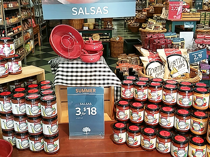 Salsa heaven! Three for $18 might be the most beautiful math equation since Einstein's work. Your tortilla chips just found their soulmate.