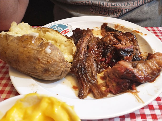 Brisket that doesn't need a knife – just a gentle nudge with your fork. That smoke ring isn't just pretty; it's a badge of barbecue honor.