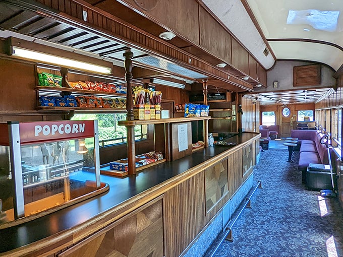 All aboard the snack express – because scenic journeys are even better with popcorn and good company onboard.