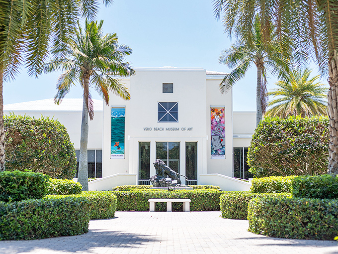 Art thrives where palm trees sway. The Vero Beach Museum of Art proves cultural sophistication doesn't require big-city stress.