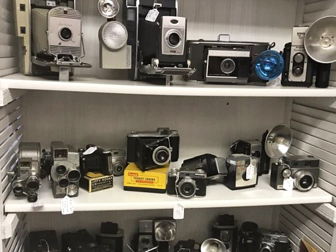 A photographer's dream or a hipster's heaven? These vintage cameras captured weddings, birthdays, and vacations long before "selfie" entered our vocabulary.