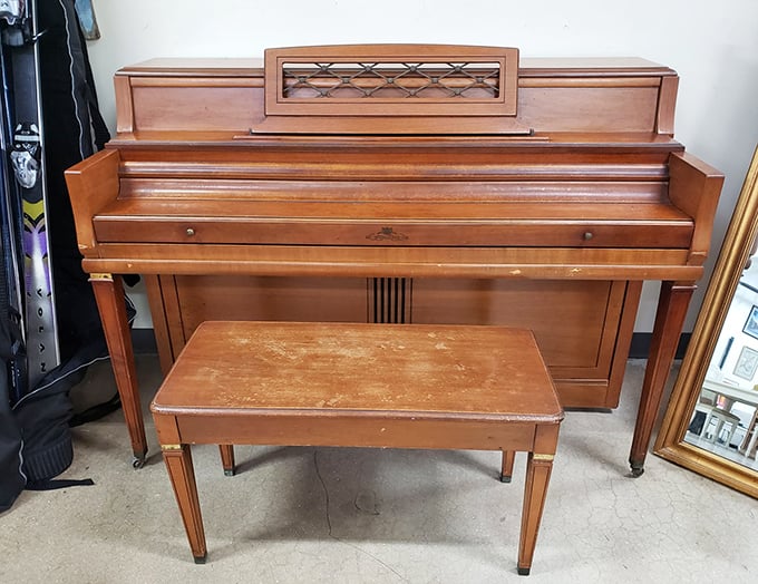 This isn't just a piano—it's someone's childhood lessons, family singalongs, and holiday gatherings waiting for its next chapter in your home.