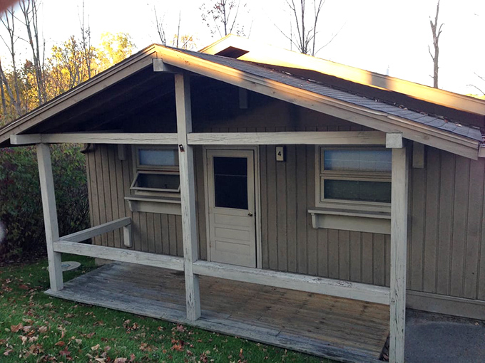 Rustic simplicity meets modern comfort in these cabins – where "roughing it" still includes a real bed and indoor plumbing.