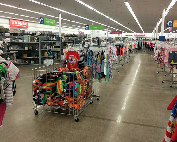 Treasure island in the middle of the store. That colorful bin of toys might contain your child's next favorite thing.