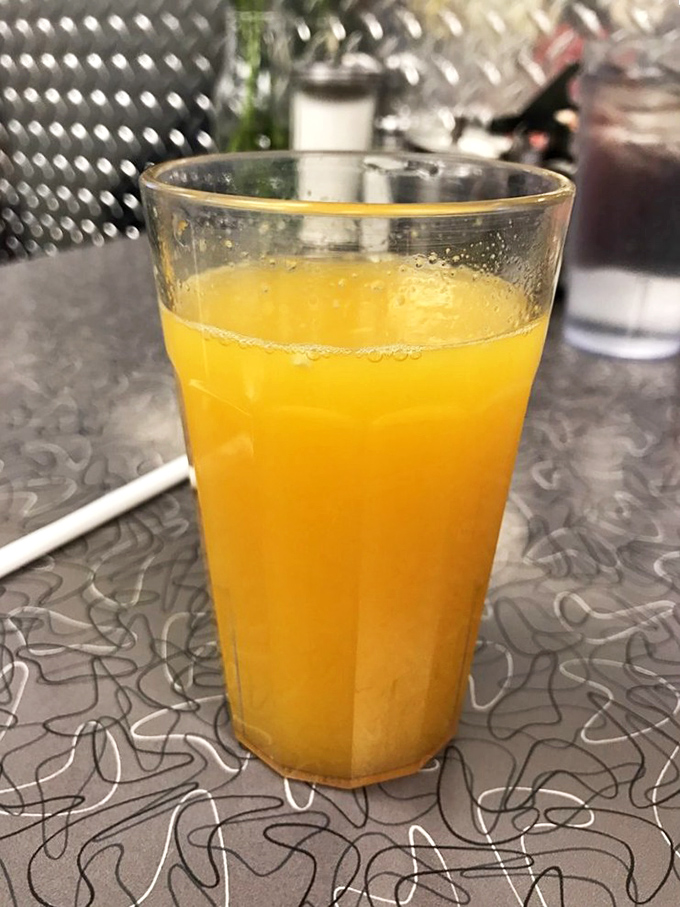 Liquid sunshine in a glass – this fresh orange juice is the perfect sidekick to whatever breakfast adventure you're embarking on.