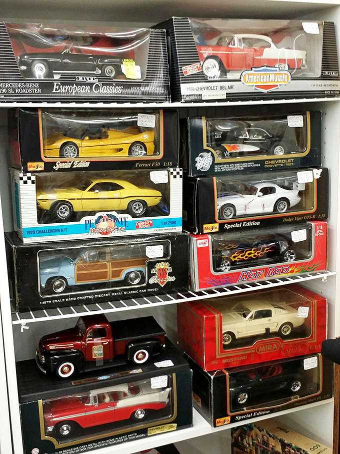 Die-cast dreams in miniature form. Every car collector started somewhere – usually with models just like these that parents inevitably stepped on at 2 AM.