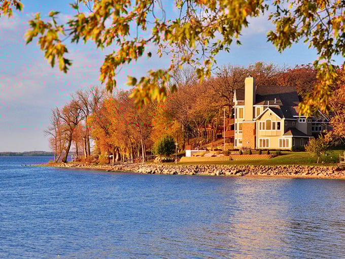 Waterfront homes in Fort Atkinson capture autumn's glory – proving retirement views don't require emptying your 401(k).