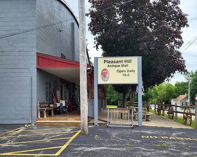 Pleasant Hill Antique Mall doesn't need fancy signage—the treasures inside speak volumes louder than any marketing ever could.