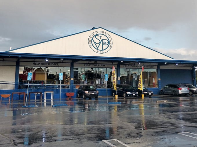 St. Vincent de Paul's massive warehouse could house a small village—or at least furnish one from floor to ceiling.