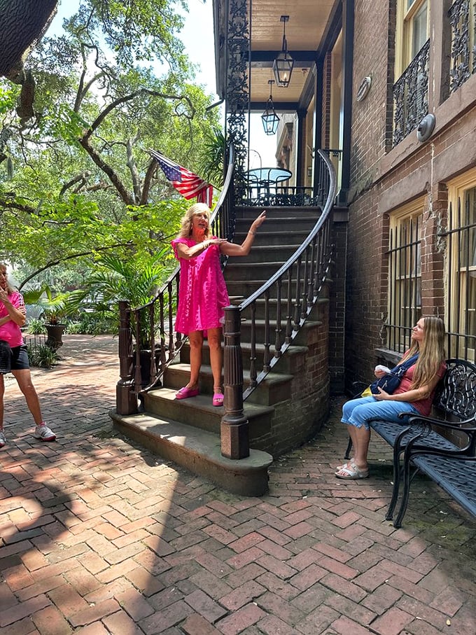 Where strangers become family over communal tables – this porch has welcomed hungry hearts for generations.