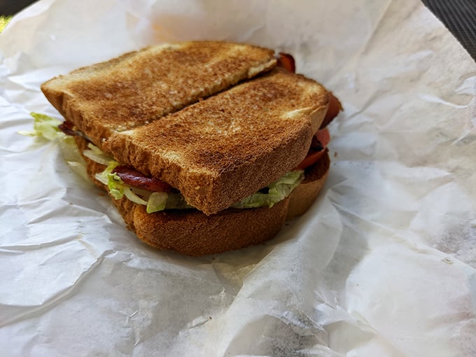 Sometimes perfection is as simple as bacon, lettuce, and tomato between perfectly toasted bread. This BLT proves that classics never go out of style.