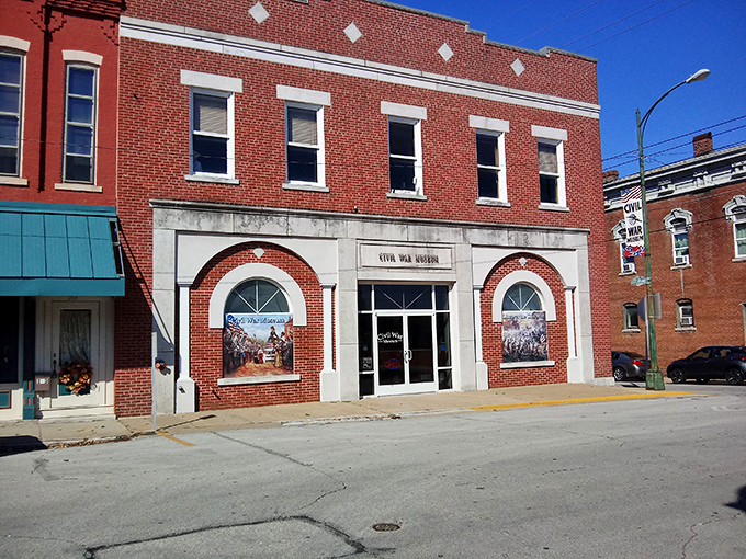 History isn't just in textbooks—it's housed in beautifully preserved brick buildings like the Civil War Museum. Those arched windows have stories to tell.