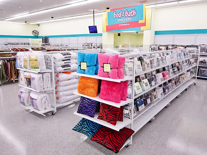 The bed and bath department featuring towels so colorful and plush, guests might "accidentally" pack them when visiting your home.