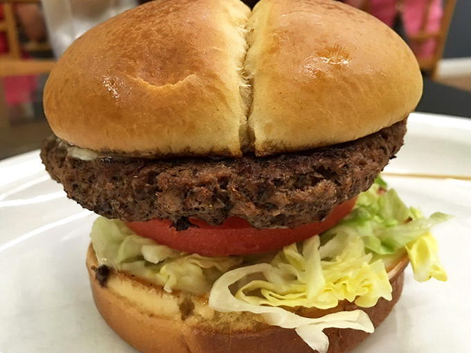 No deconstructed, reimagined, farm-to-table nonsense here—just a proper burger with all the fixings that reminds you why classics became classics.