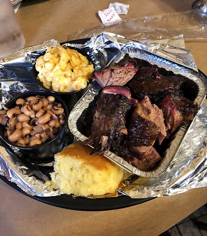 Burnt ends – barbecue's most coveted treasure – served alongside mac and cheese that would make your grandmother jealous. This plate is comfort food nirvana.