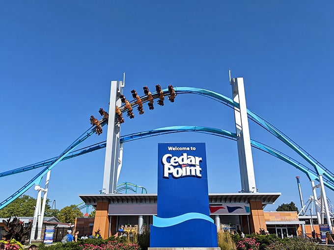 Cedar Point's iconic roller coasters offer thrilling day trips for Ada residents – proof that small-town living doesn't mean small-time entertainment options.
