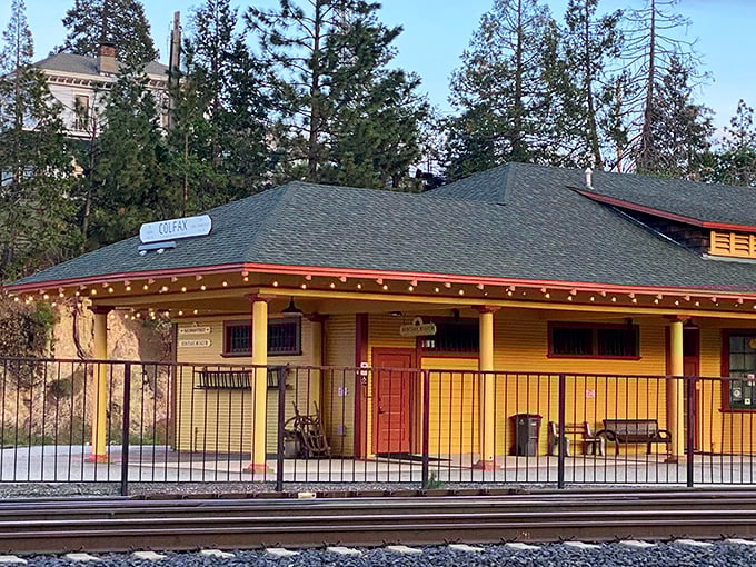 The Colfax Area Heritage Museum doesn't just preserve history—it wears it proudly, with architecture that recalls the glory days of rail travel.