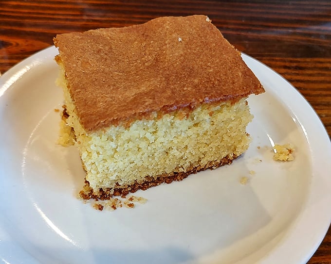 Simple pleasures are often the best. This cornbread has the perfect crumb structure—not too sweet, not too dry, just absolutely right.