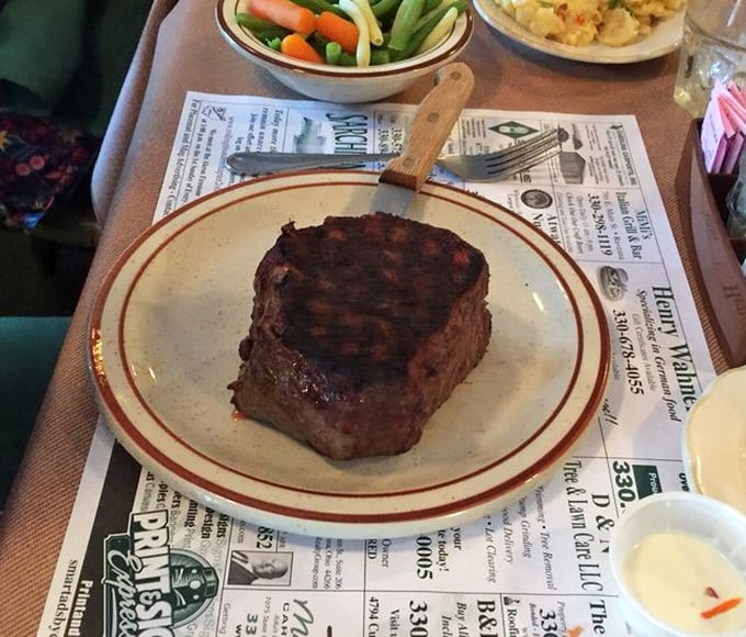 This filet mignon isn't just dinner—it's a meditation on beef perfection that would make even vegetarians pause for reflection.